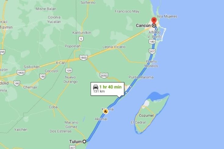 12 Ways to Get From Cancun to Tulum [from Airport and City]