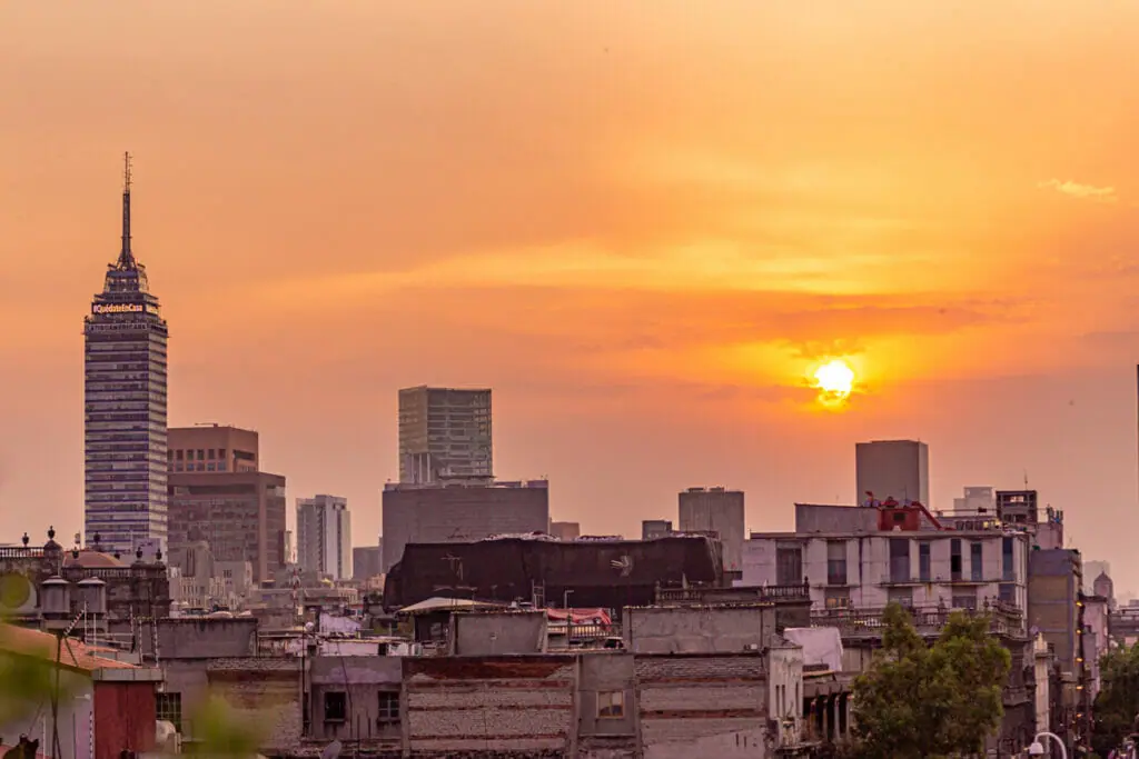 Mexico City Sunset