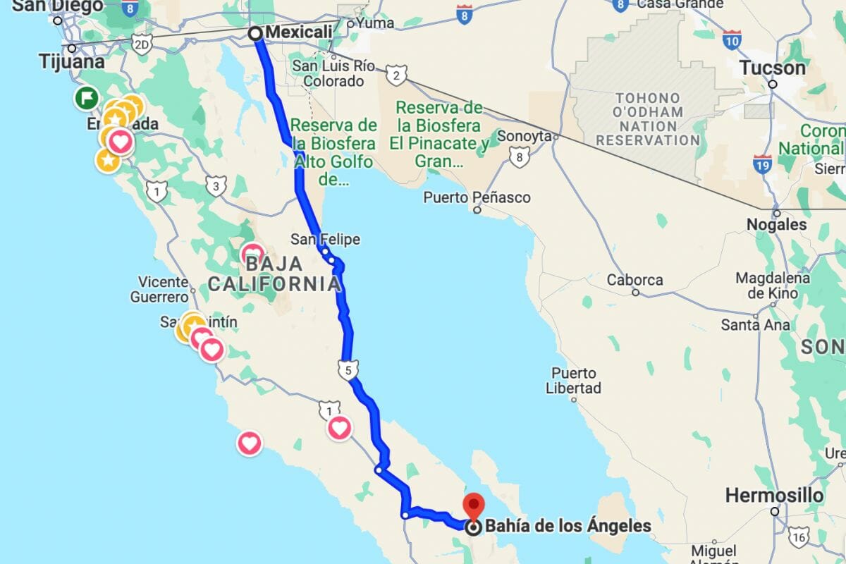 Bahia de los Angeles Baja California Travel Guide