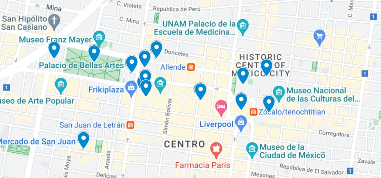 Downtown Mexico City Historic Center: 19 Things to do + Tips